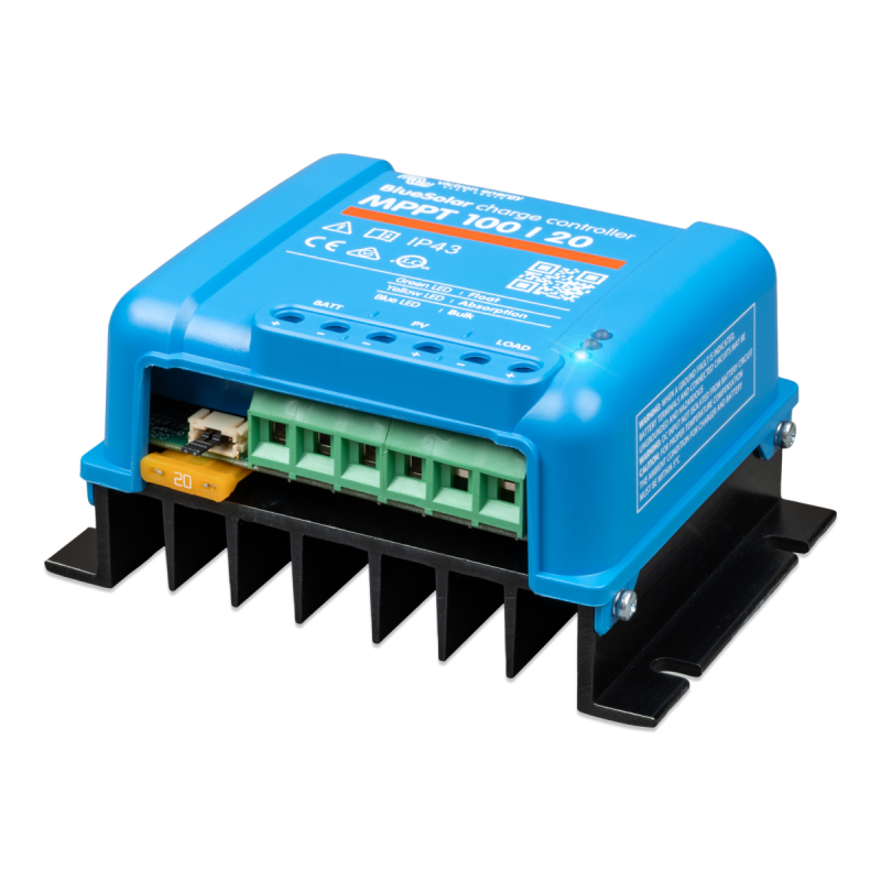 Régulateur solaire MPPT 20A 12V 24V Victron BlueSolar 100/20